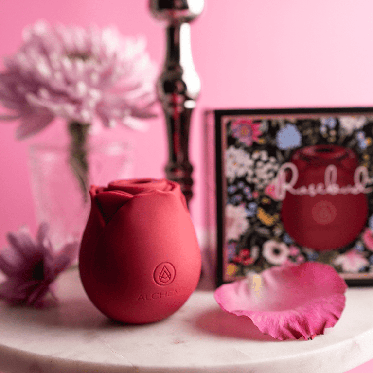 Rosebud Luxury Air-Pulse Massager – Alchemy