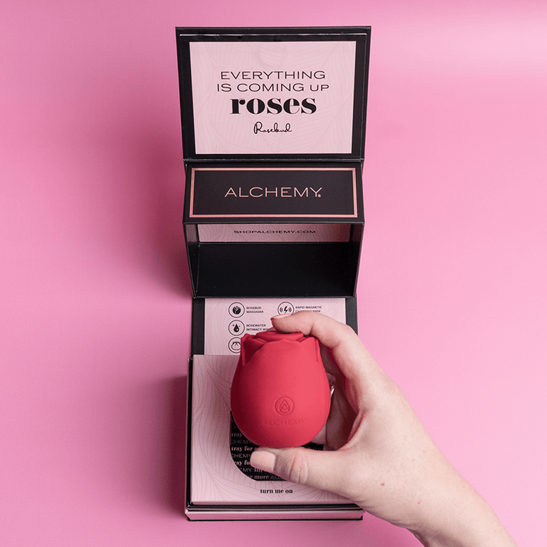 Rosebud Luxury Air-Pulse Massager – Alchemy
